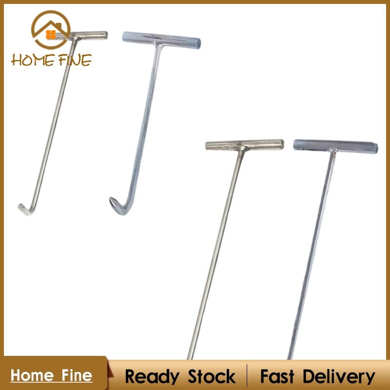 [Katharina_x] Manhole Hook Tool ลิฟท์สแตนเลส Mandhole ครอบคลุมอเนกประสงค์ T Shape Hook | Shopee ...
