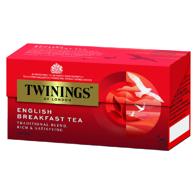 TWININGS ชาอังกฤษ ทไวนิงส์ English Breakfast 2 กรัม 25 ซอง/กล่อง ...