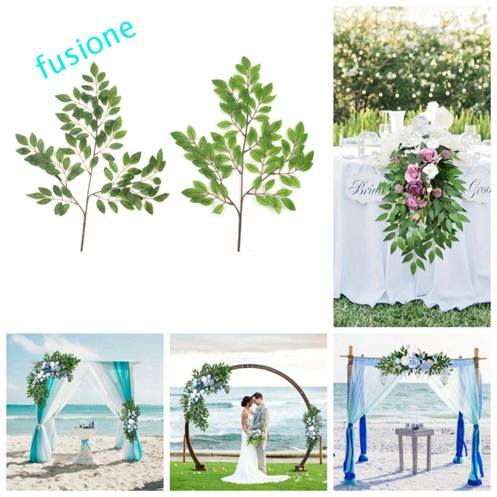 FUSIONEDGE ประดิษฐ์ Sophora ใบ, 60 ซม.เหมือนจริง Sophora สาขา, พืช Faux Sophora พลาสติกสัมผัส ...