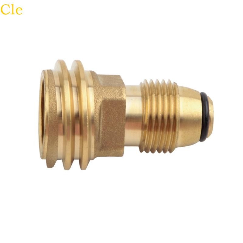 Cle อะแดปเตอร์แก๊สเชื่อมต่ออัตราเงินเฟ้อกลางแจ้ง POL ถึง QCC1 วาล์ว ...