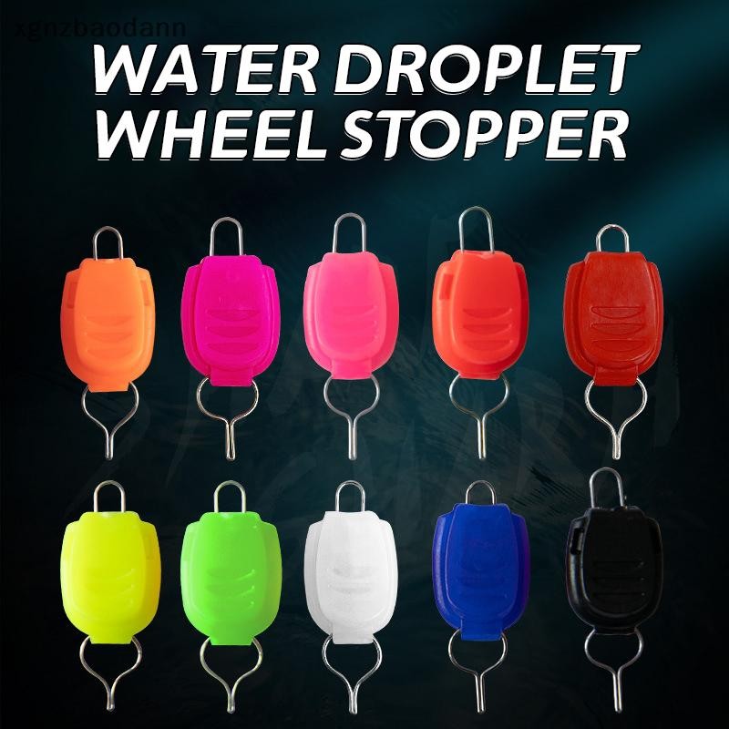 XGN 10PCS แบบพกพาสายตกปลา Stopper Baitcasting Reel ตกปลาสายผู้ถือ ABS ...