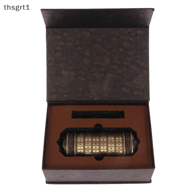 [thsgrt1] Da Vinci Code Toys Metal Cryptex Locks Wedding Gift ของขวัญ ...