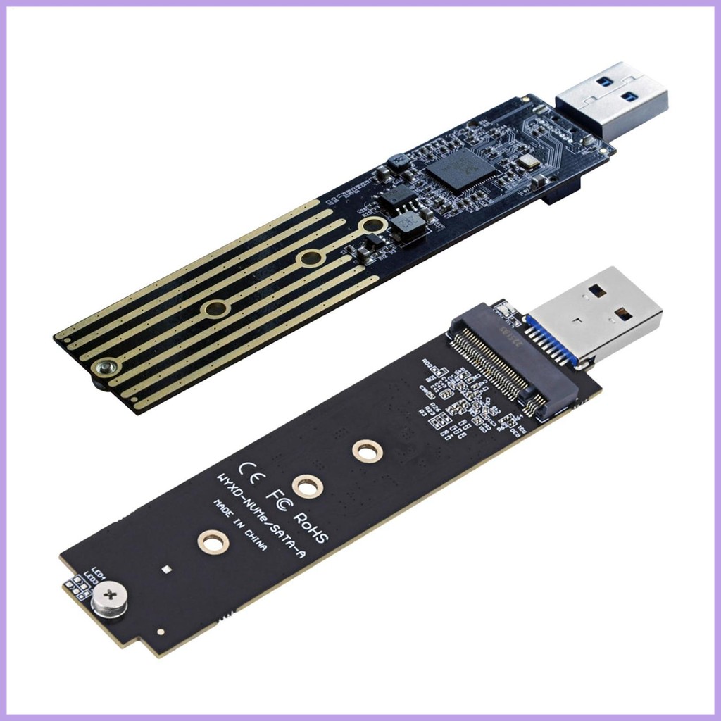 Pcie Expansion Board M.2 NVMe 10Gbps SSD Case Enclosure Card Type A ...
