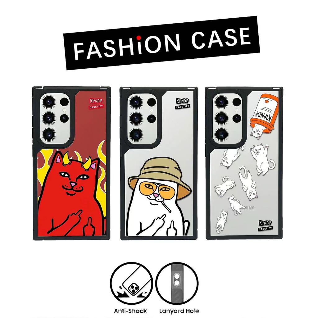 SAMSUNG Drop proofUncivilizedแมวเคสโทรศัพท์สําหรับSamsung Galaxy S22 ...