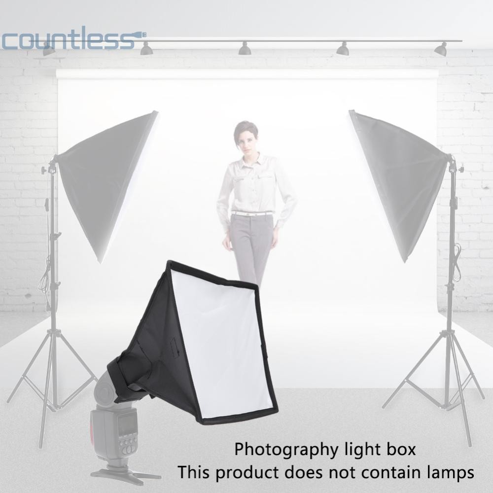 Hot Universal Flash Light Diffuser 20x30 ซม. Speedlight Soft Box ...