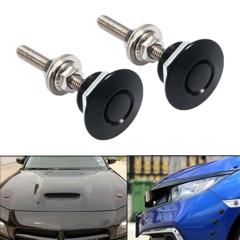 Edb * 4 ชิ้น Quick Hood Pins ล็อคอลูมิเนียมรถกันชน Hood Pin 25 ...