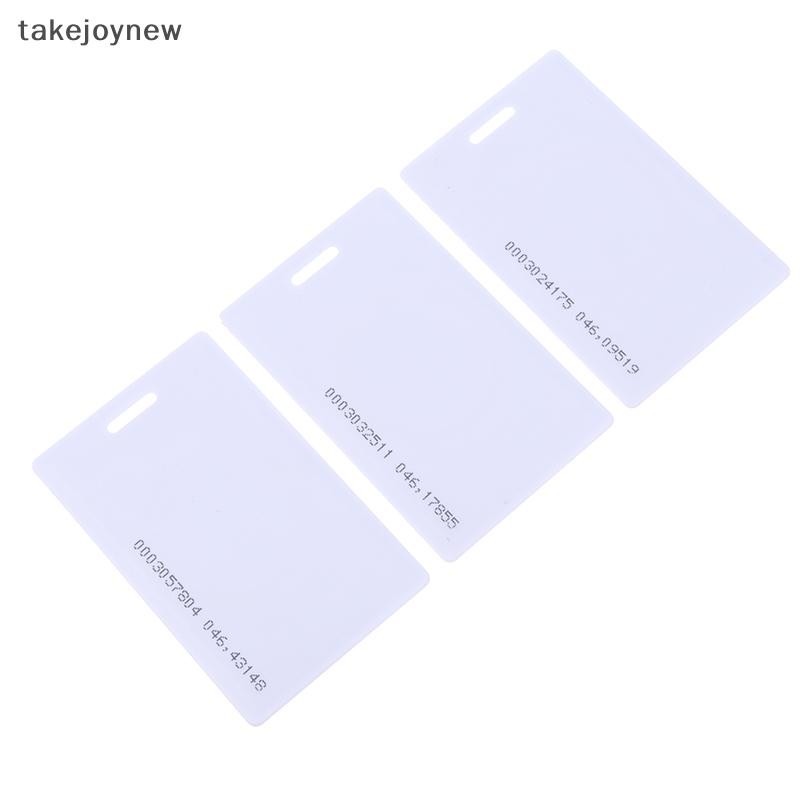 [takejoynew] 10 ชิ้น ID พร้อมรหัสคีย์คอมโพสิตเขียนได้ TK 4100 ชิปความถี่ RFID การ์ด Copyable ...