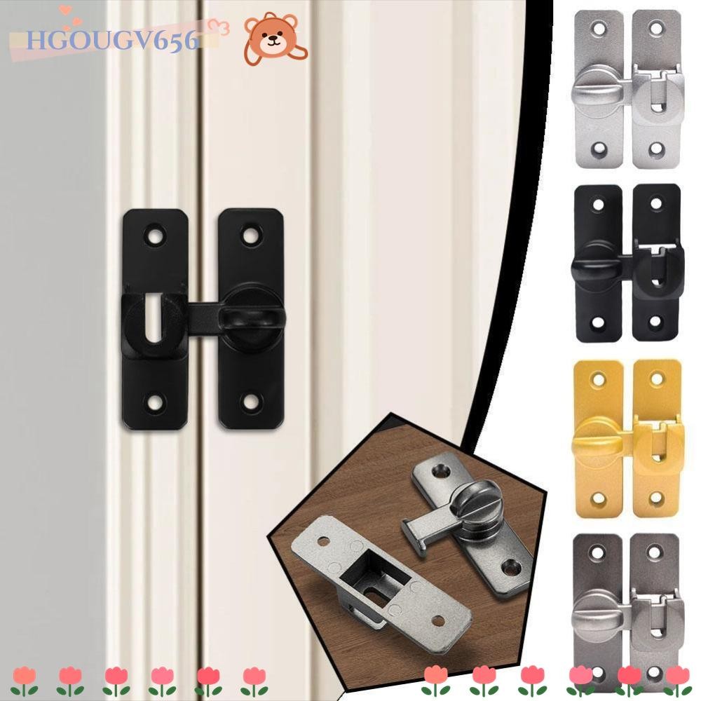 HGOUGV656 Non Perforated Anti-theft Door Buckles,อลูมิเนียมอัลลอยด์ ...