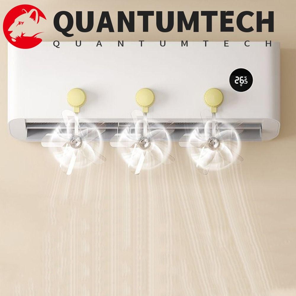 QUANTUMTECH 3 ชิ้น Conditioning Guide พัดลม,พลาสติกติดผนังดูดถ้วยเครื่องปรับอากาศ Ventilator ...