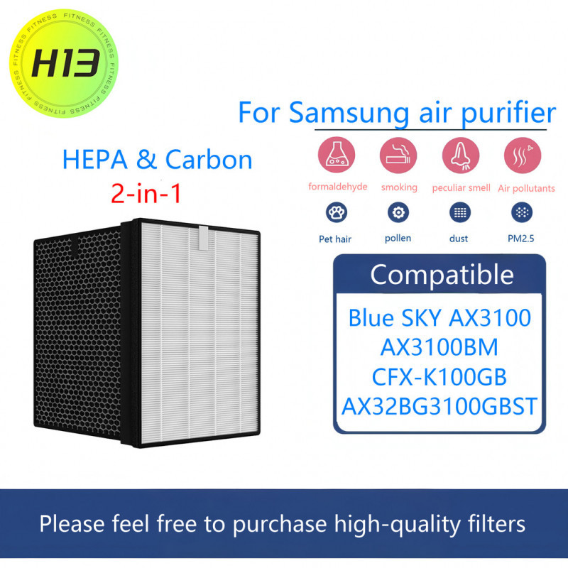 เครื่องกรองอากาศ Samsung Blue Sky AX3100 รุ่น AX32BG3100GBST AX3100BM ...