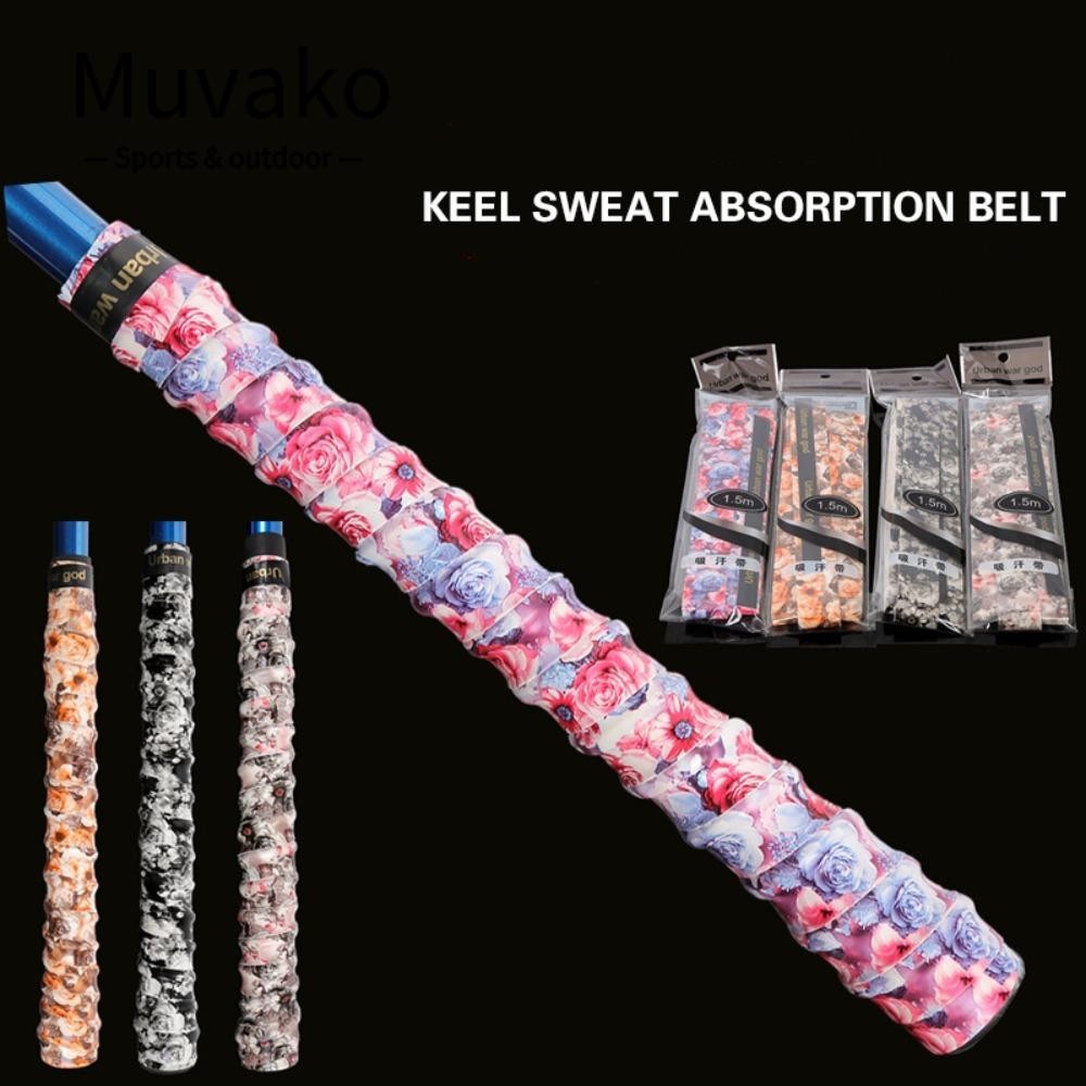 MUVAKO 1 ชิ้นเบ็ดตกปลา Sweatband, Anti-slip Handlebar Wrapping Fishing ...