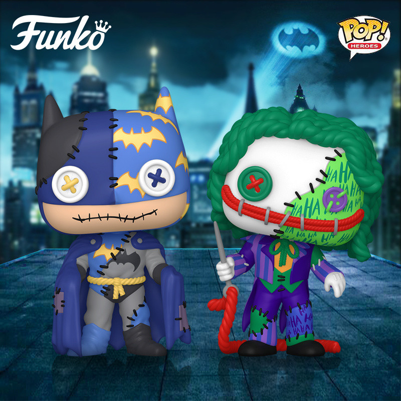 Funko POP DC Comic Series Patchwork รุ่น Batman Joker Modeling ตุ๊กตา ...