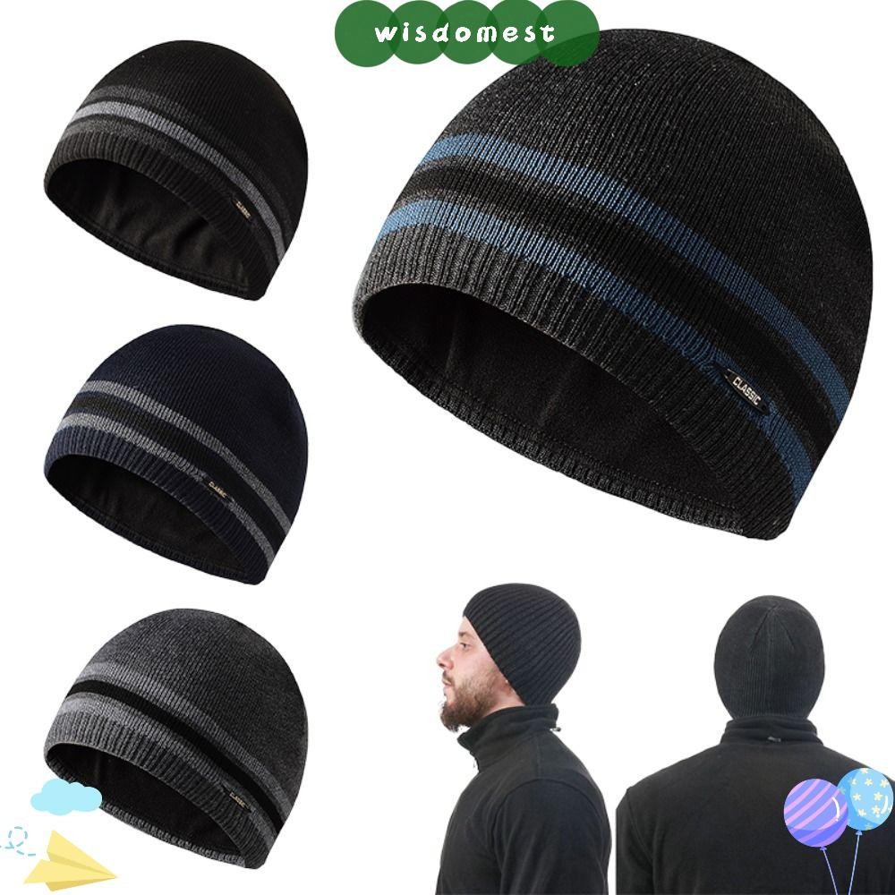 Wisdomest ถัก Beanies หมวก, ฤดูหนาวที่อบอุ่น Soild สี Hedging หมวก ...
