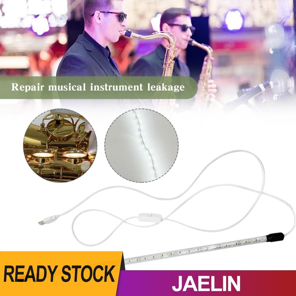 แซ็กโซโฟนขลุ่ยไฟ LED Leak Light Sax Repair Light สําหรับซ่อมเครื่องมือ ...