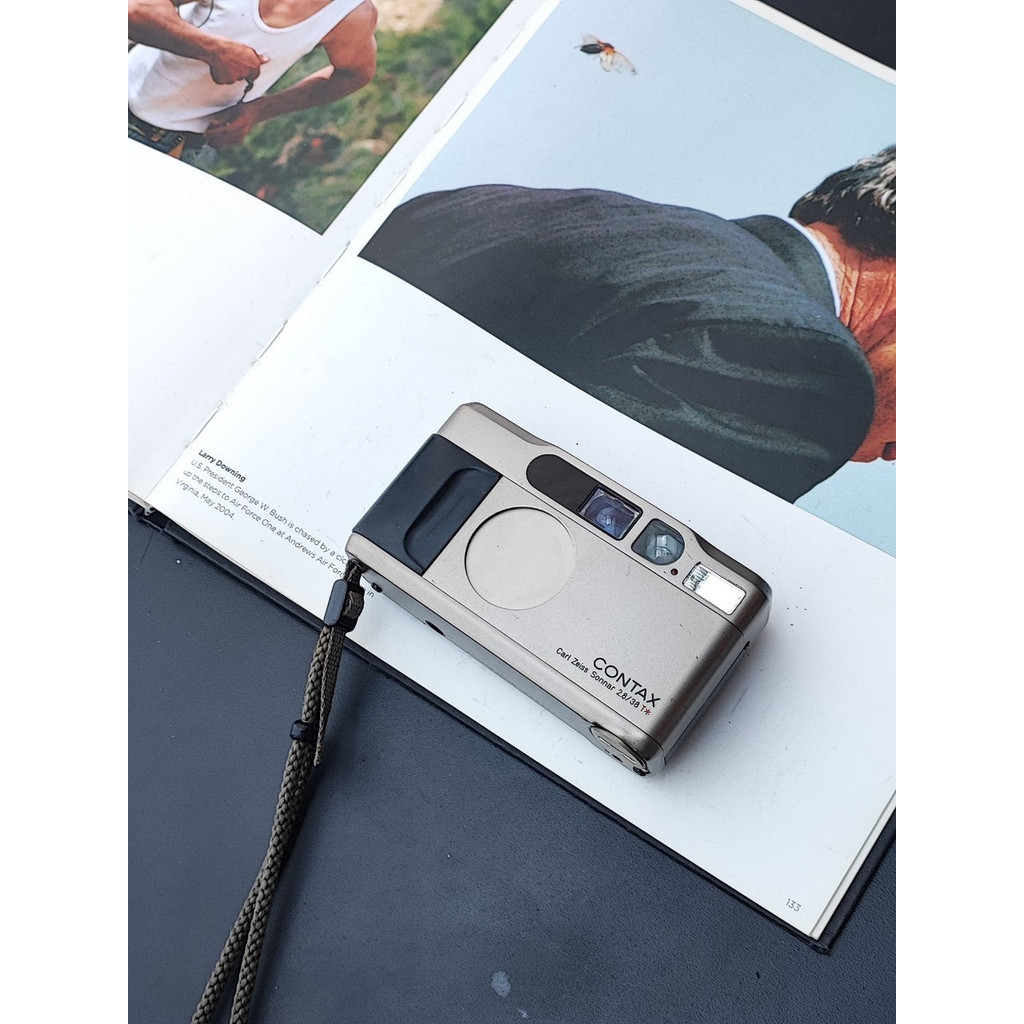 กล้องฟิล์มมือสอง Contax T2 with data back #002041 | Shopee Thailand