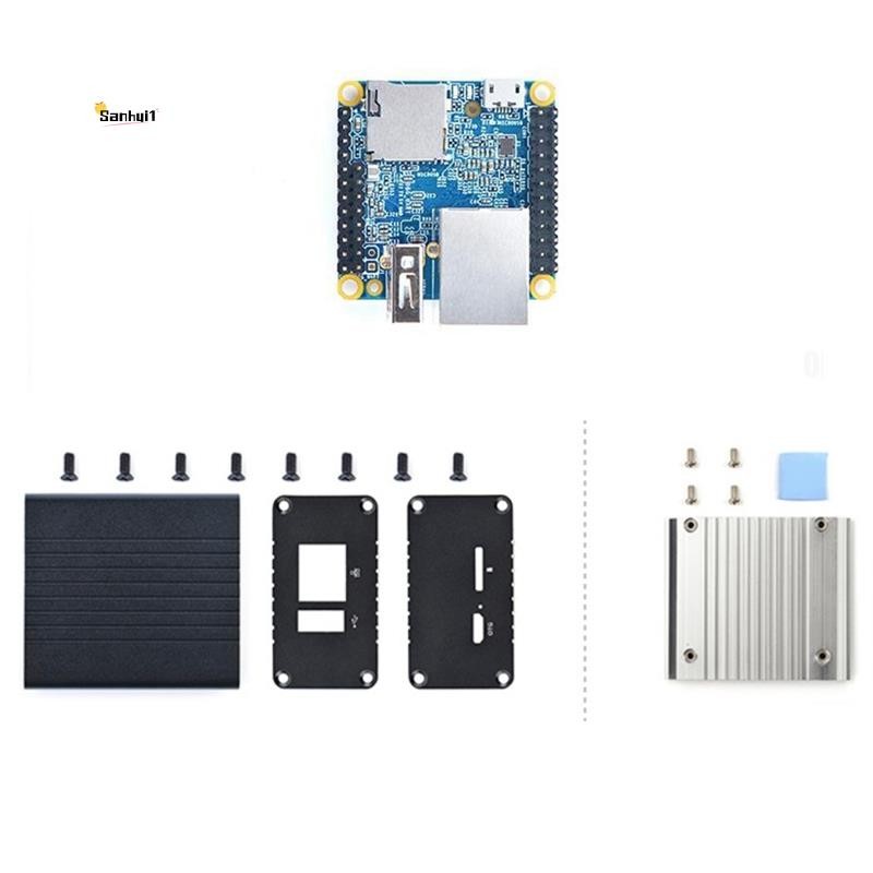 สําหรับ NanoPi NEO Development Board + Heat Sink + Metal Case Kit Allwinner H3 Quad Core 512MB ...