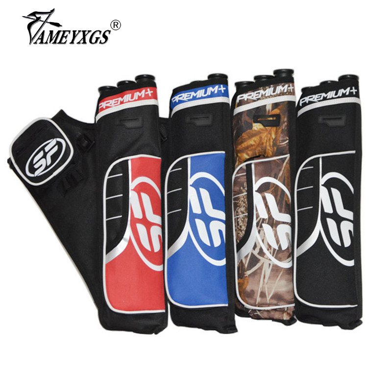 Sf 3 Tube Arrow Quiver แบบพกพาไหล่สลิง Arrow Bag สามารถถือลูกศร 24 ชิ้น ...