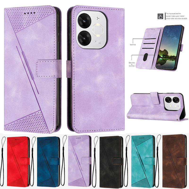 Itel A80 สําหรับ itel A60 A60S A50C A50 A70 itel A50C กรณีพลิกป้องกัน ...