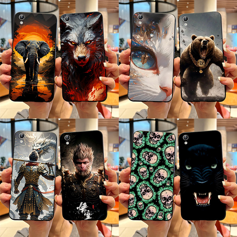 สําหรับ VIVO Y51 Y51a Y51L 1707 ปลอกหรูหรา Black Myth Wukong ทาสีฝาครอบ ...