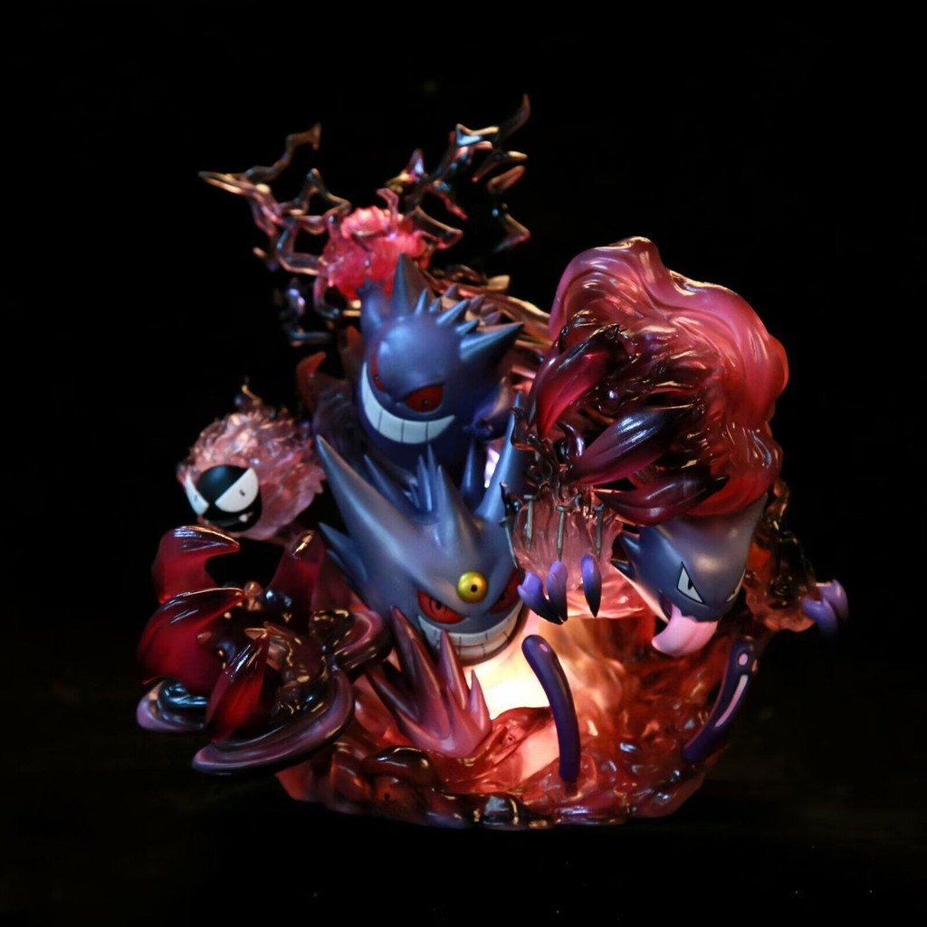 Pokemon GK Fantasy House Shadow Ball Evolution Group Gengar Family ...