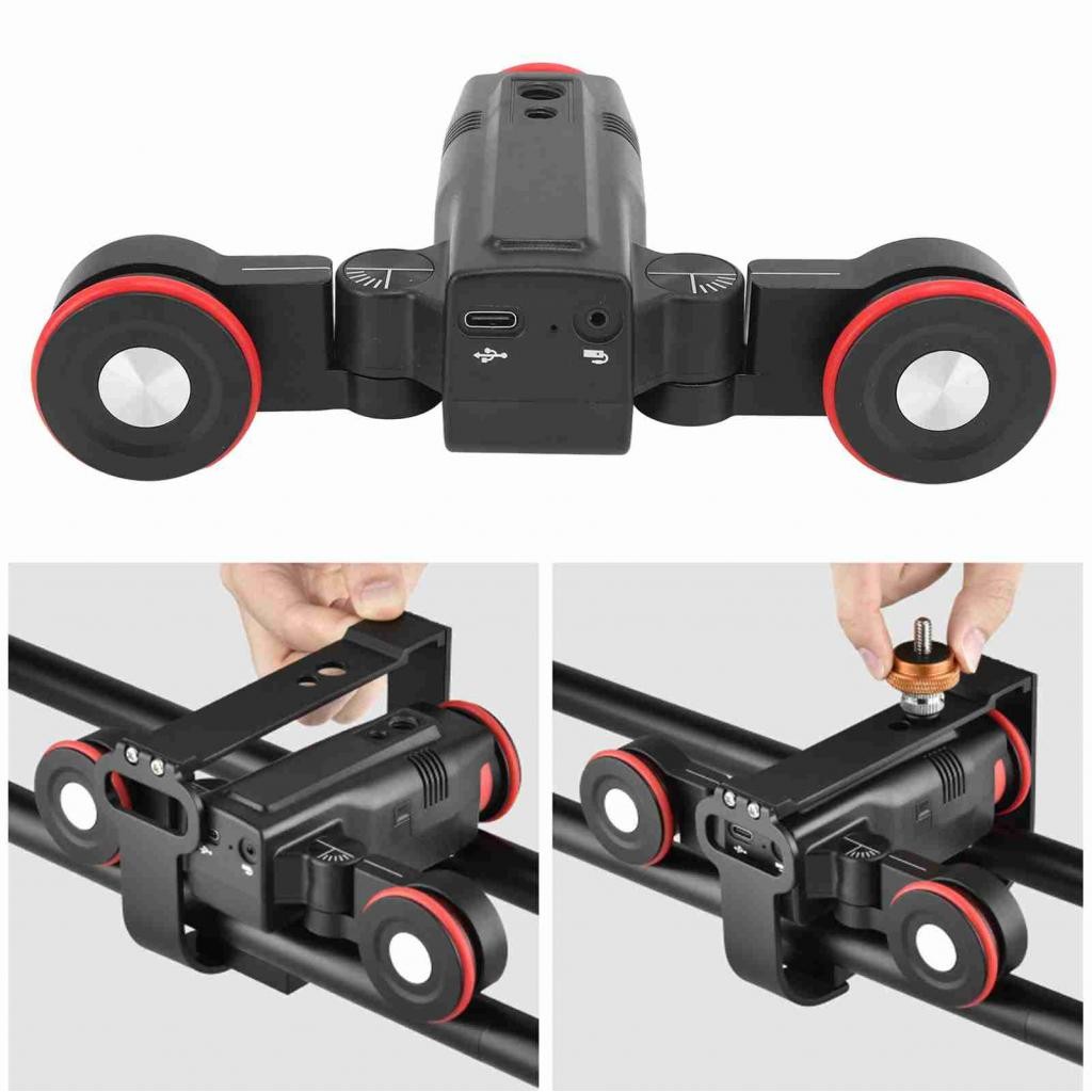 กล้องวิดีโอ Dolly Rail Rail Stepless ความเร็วสำหรับสมาร์ทโฟน | Shopee ...