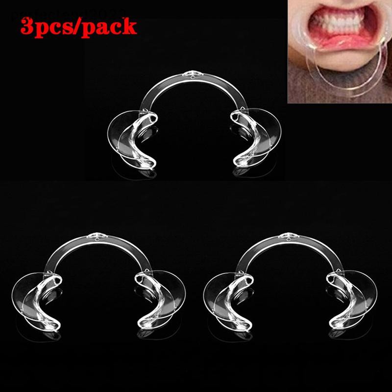 [perfectend] 3 ชิ้นทันตกรรม C Shape Lip Cheek Retractors ปากพลาสติกเปิด ...
