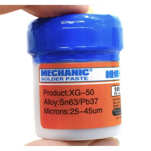 ตะกั่วเหลว (Solder Paste) คุณภาพสูง สำหรับงานบัดกรี MECHANIC XG-50 | Shopee Thailand