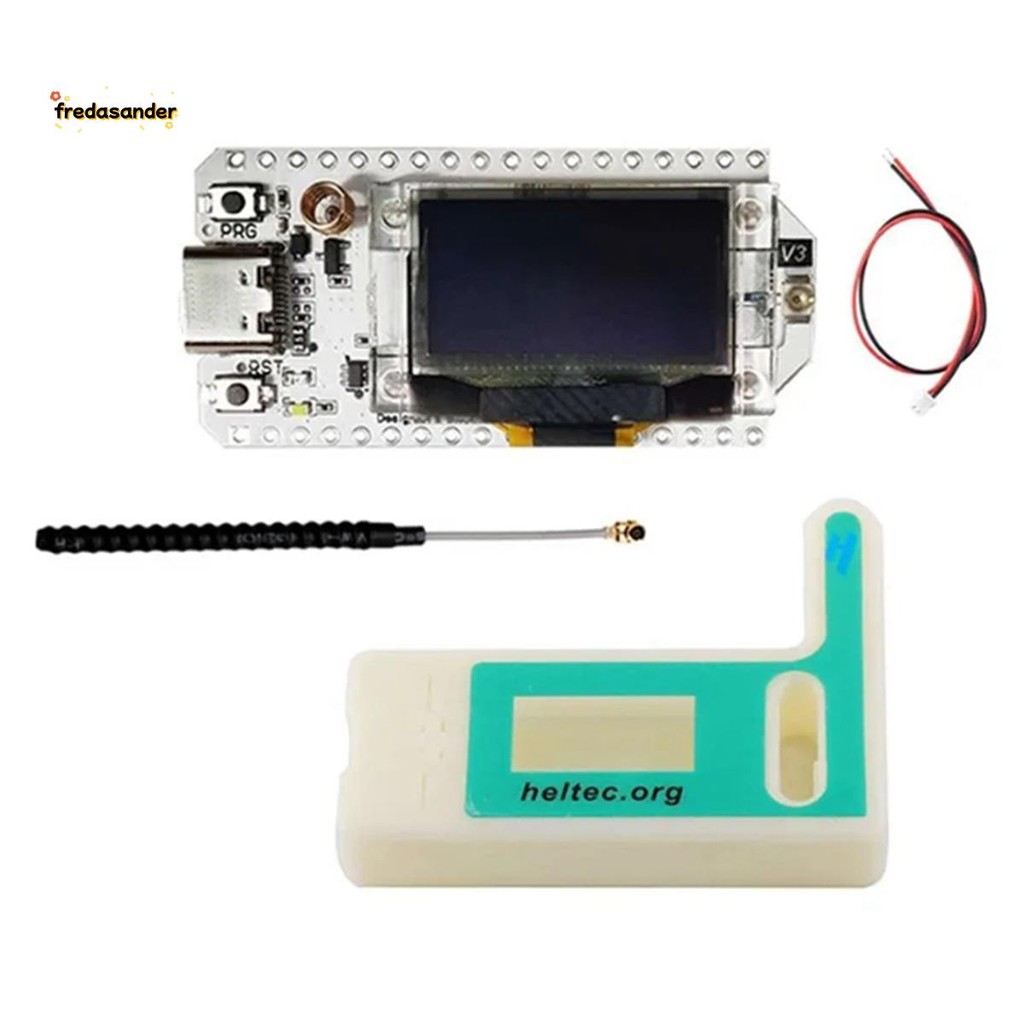 0.96 OLED SX1262 Wifi BLE ESP32 LoRa32 V3 Development Board LoRa 32 IoT Dev Board As Shown พร้อม ...