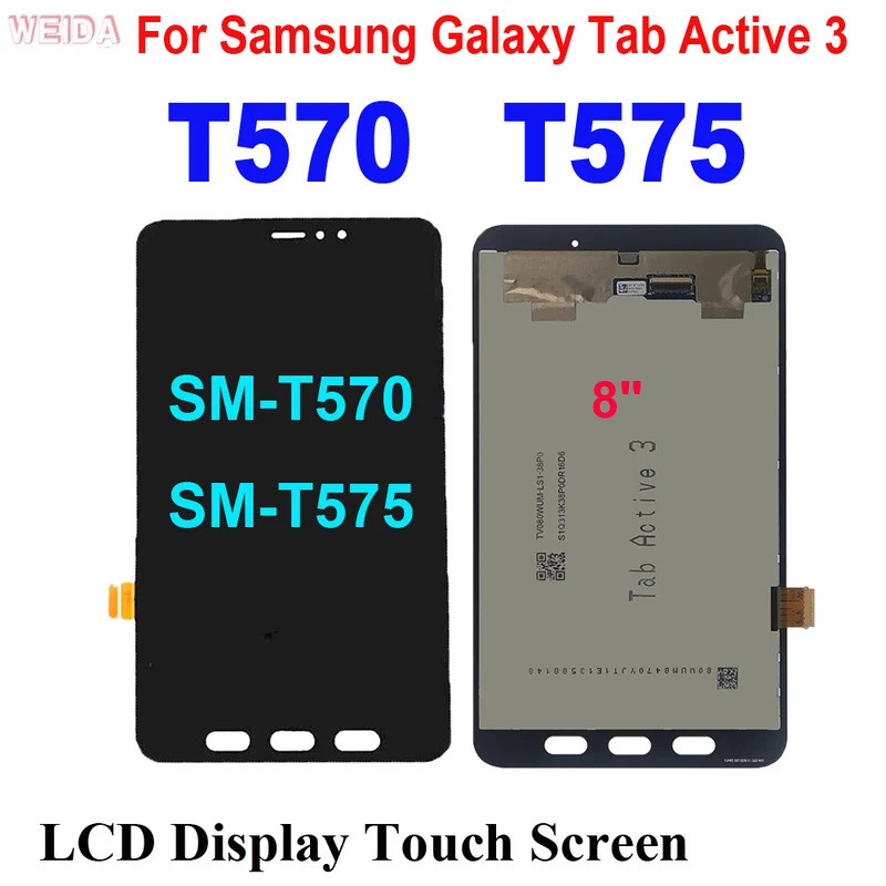 จอ LCD ขนาด 8.0 นิ้ว สำหรับ Samsung Galaxy Tab Active 3 รุ่นที่ 3 T570 T575 SM-T570 SM-T575 จอ ...