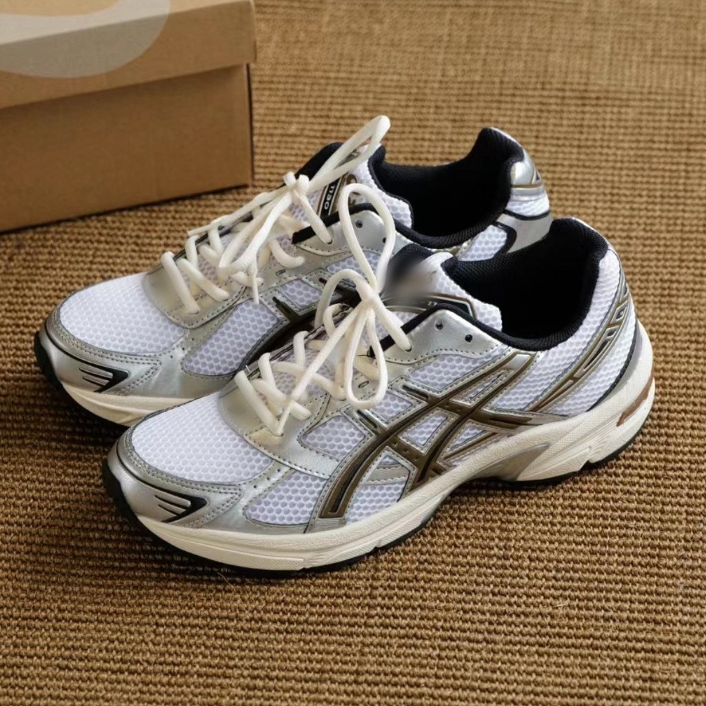 Arthur Gel-1130 Retro Light สีเทาส้นแบน Casual Shock Absorption ทนต่อ ...