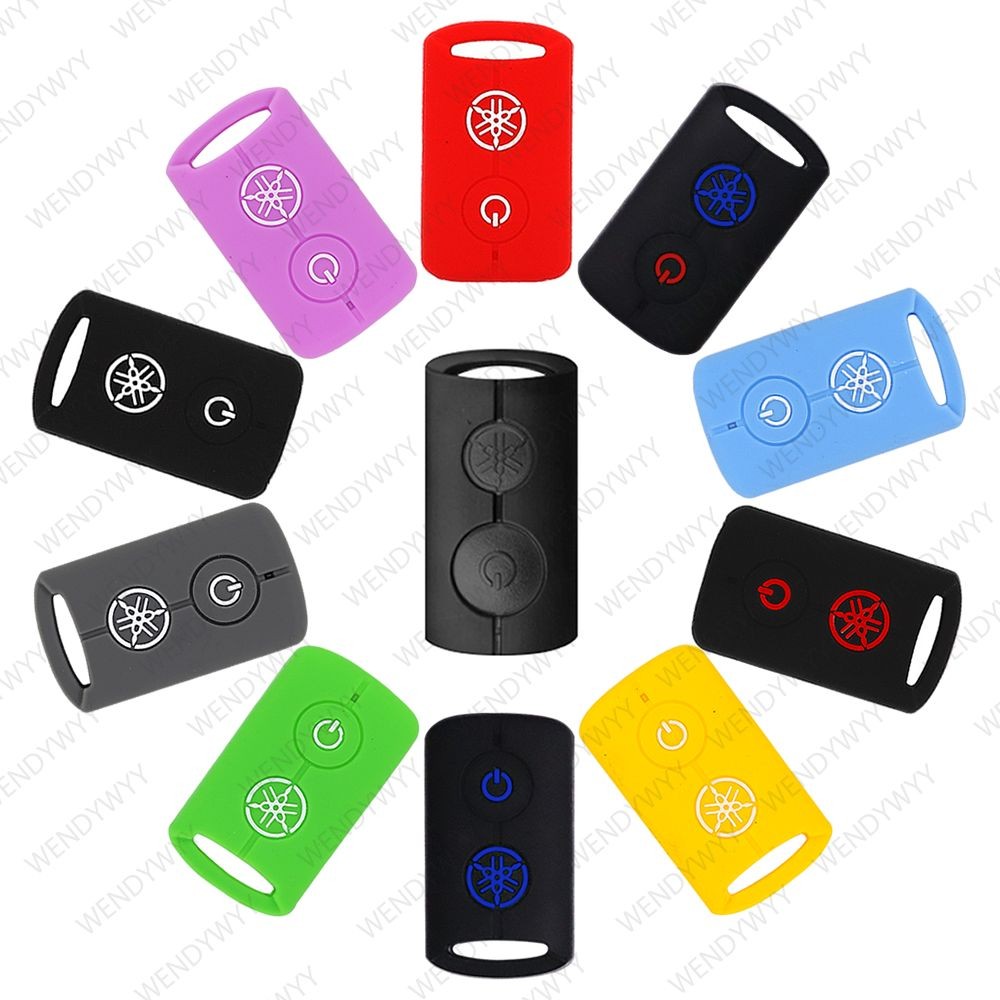 คุณภาพสูงยางซิลิโคน Remote Key สําหรับ NVX Y16 NMAX XMAX NVX155 ...