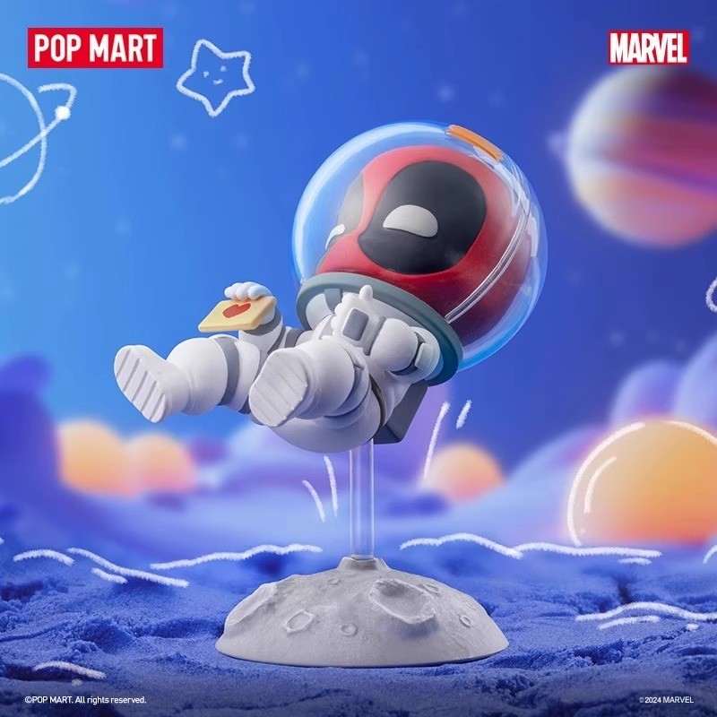 [Popmart] อย่างเป็นทางการของแท้ Bubble Mart Marvel Deadpool Series ของ ...