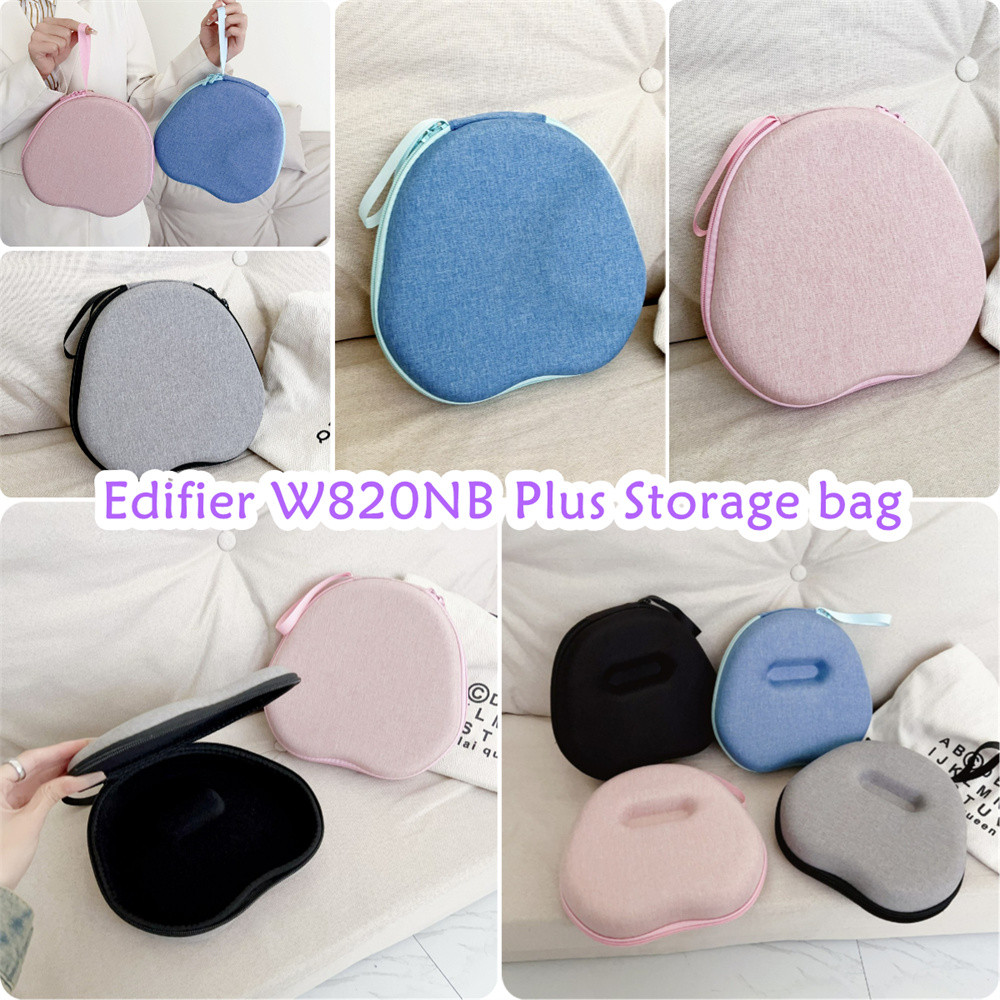 ส่วนลดสําหรับ Edifier W820NB Plus เคสหูฟัง Colorful Earpads Storage Bag ...