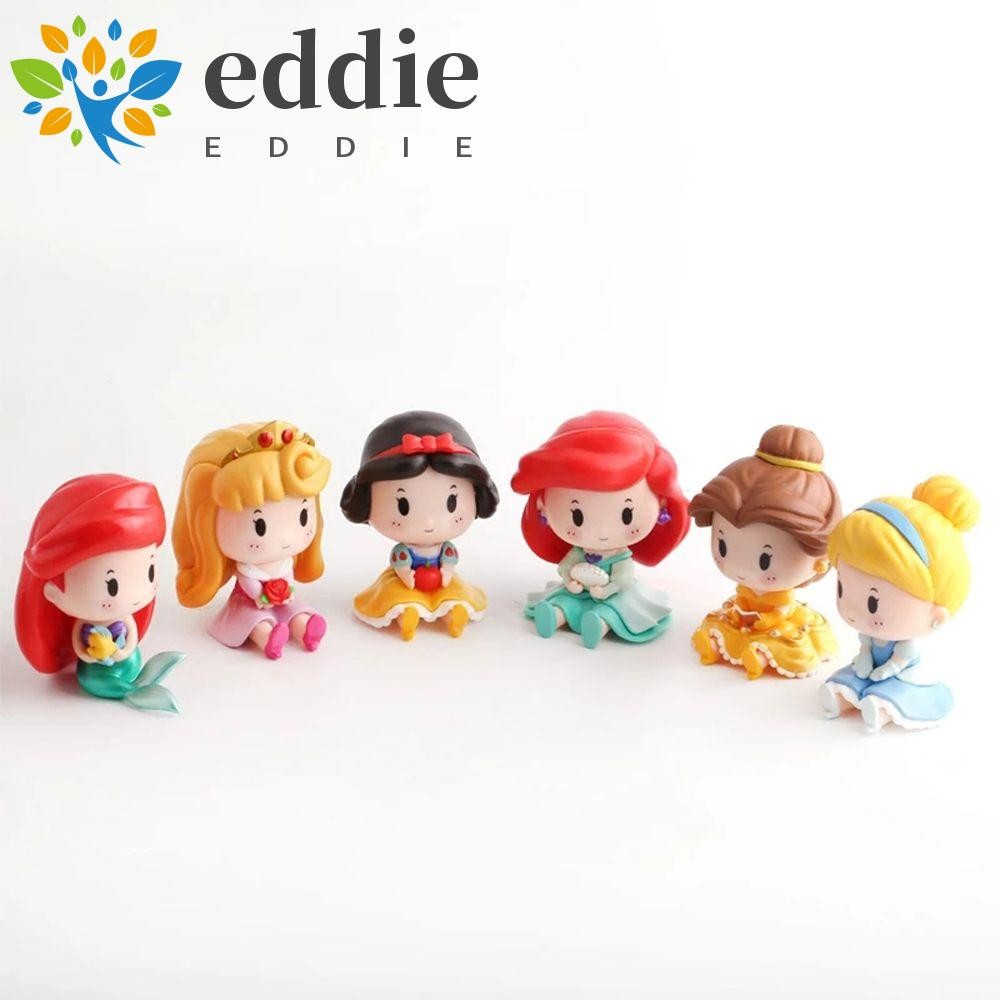 Edie Princess Action Figure เด็กของขวัญ Belle เครื่องประดับน่ารักตัวเลข ...