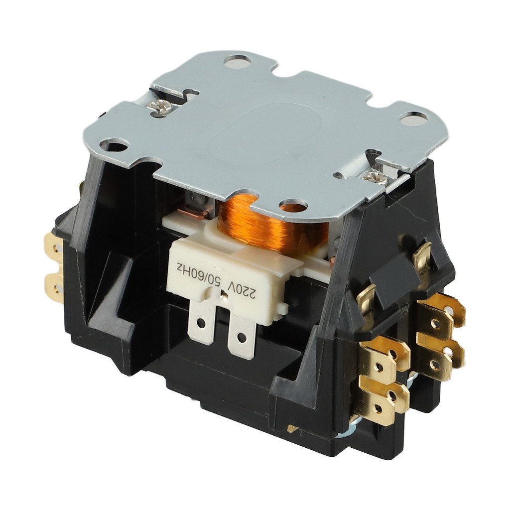 【EVER】Air Conditioner Compressor Contactor 1 Pole Rated 25 Amp Coil ...