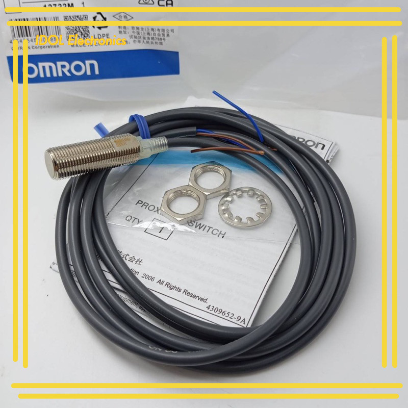 ราคาถูก! E2E-X2F1-Z Proximity เซ็นเซอร์จับโลหะ ระยะจับ 2มิล เกลียว 12มิล 12-24V PNP NO ล้างสต๊อก ...