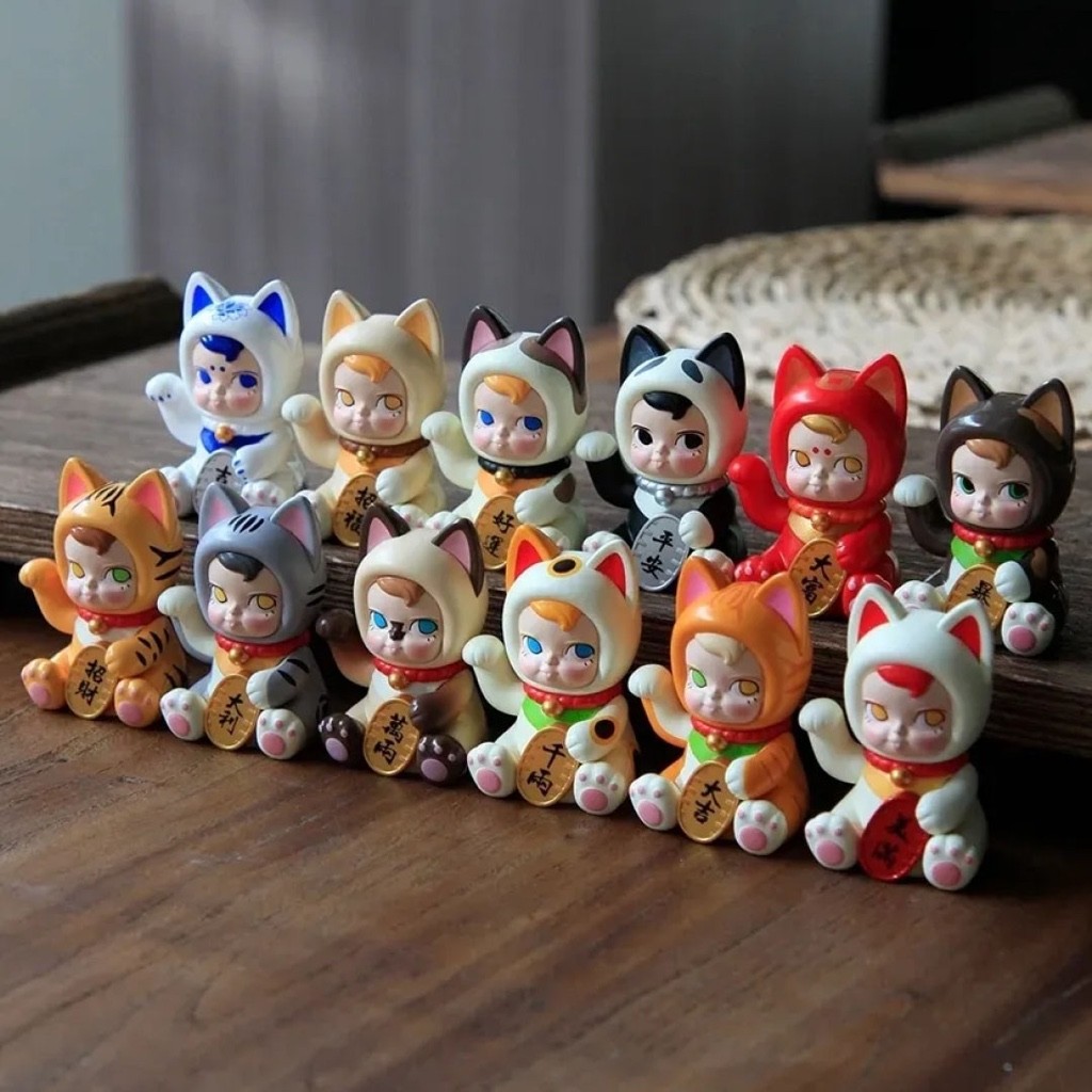 (ลุ้น Secret)(พร้อมส่งจากไทย) แมวกวัก V1 V2 SamSam fortune cat - lucky ...