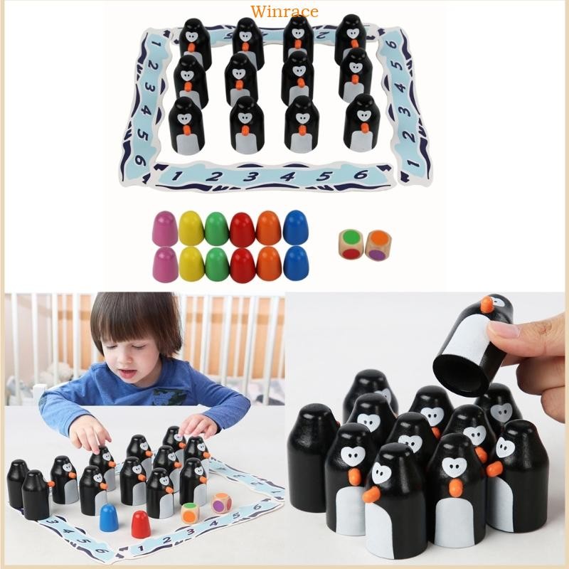 Wrc Memory Match Stick Memory Chess Brain Teaser Toy Penguin Memory ...