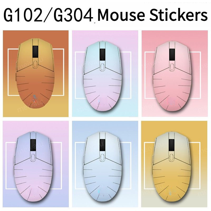 สําหรับ Logitech G102 สติกเกอร์เมาส์ G304/G403/G603 รวมทุกอย่าง Micro Frosted สติกเกอร์สวมใส่ ...