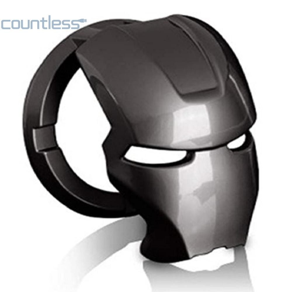 Iron man one button สติ๊กเกอร์ตกแต่ง ฝาครอบปุ่ม สวิตช์จุดระเบิด p ...