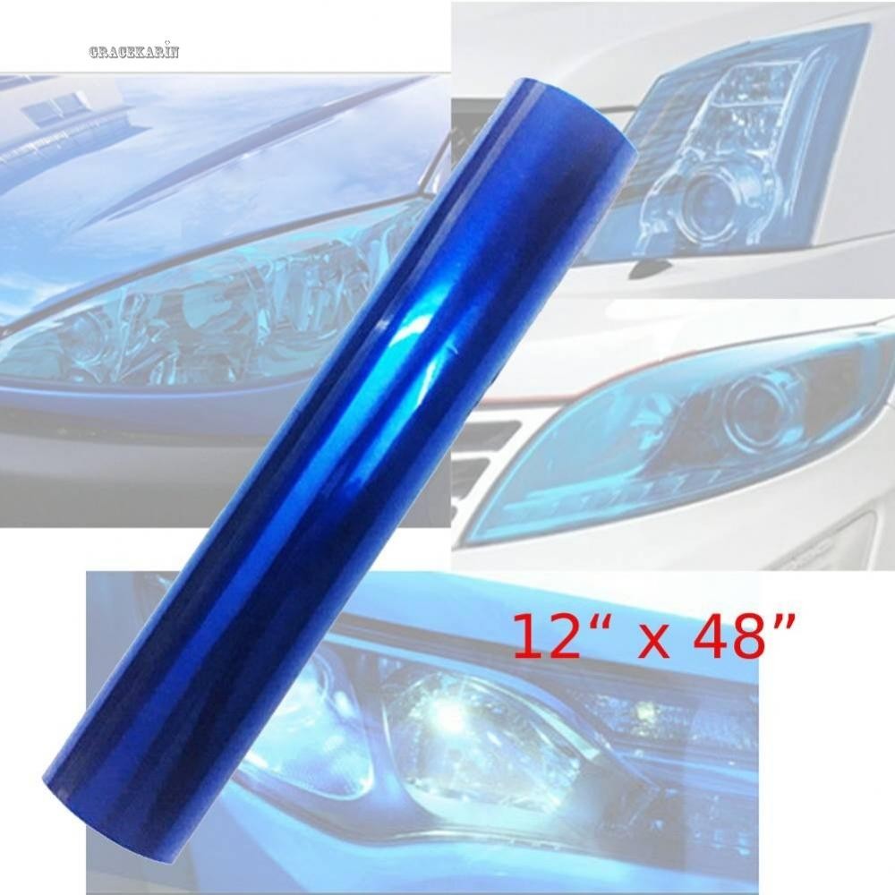 Universal Lamp Film Vinyl Wrap 12x48\" นิ้วฟิล์มหมอกไฟหน้าใหม่เอี่ยม ...