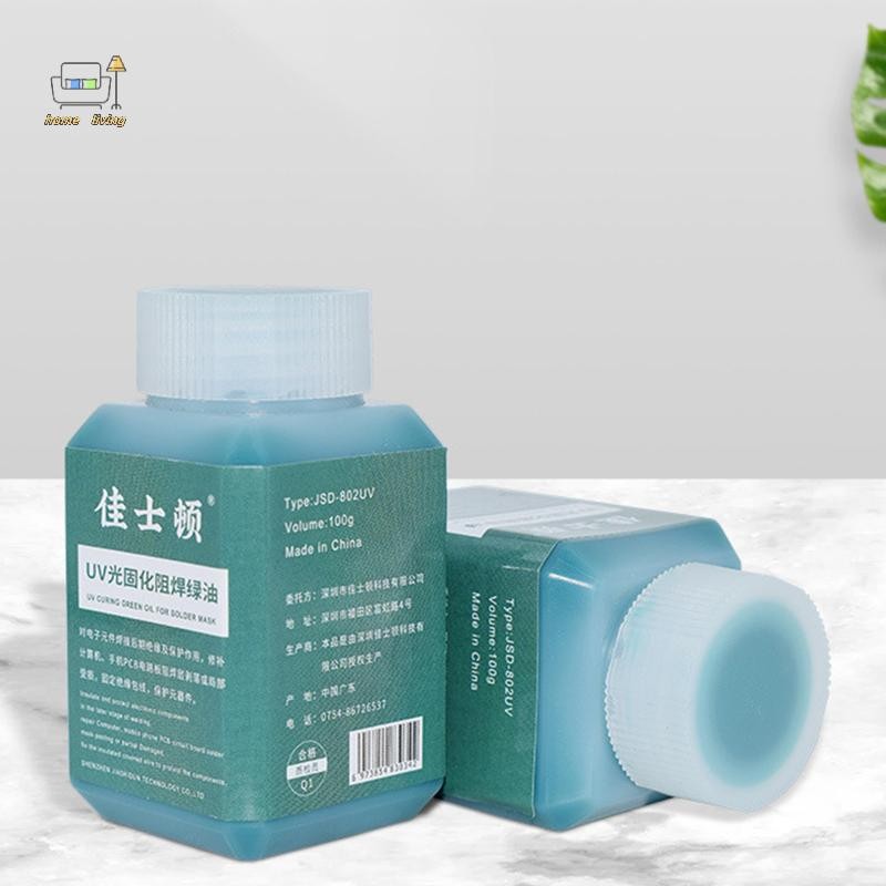 Openw 100g น้ํามันสีเขียว UV Solder Mask หมึกป้องกัน Corrosive Arcing ...