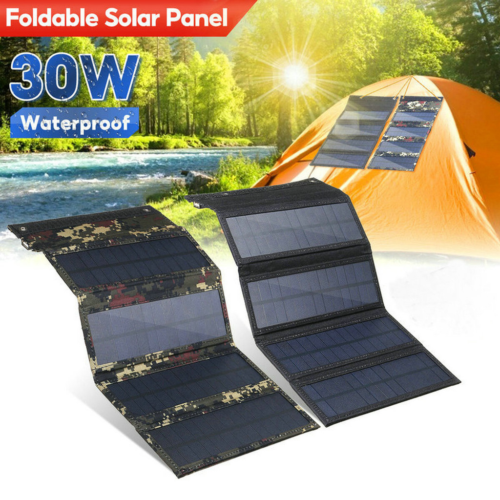 60W/80W/100W Foldable Solar Panel Portable Flexible Waterproof Folding ...