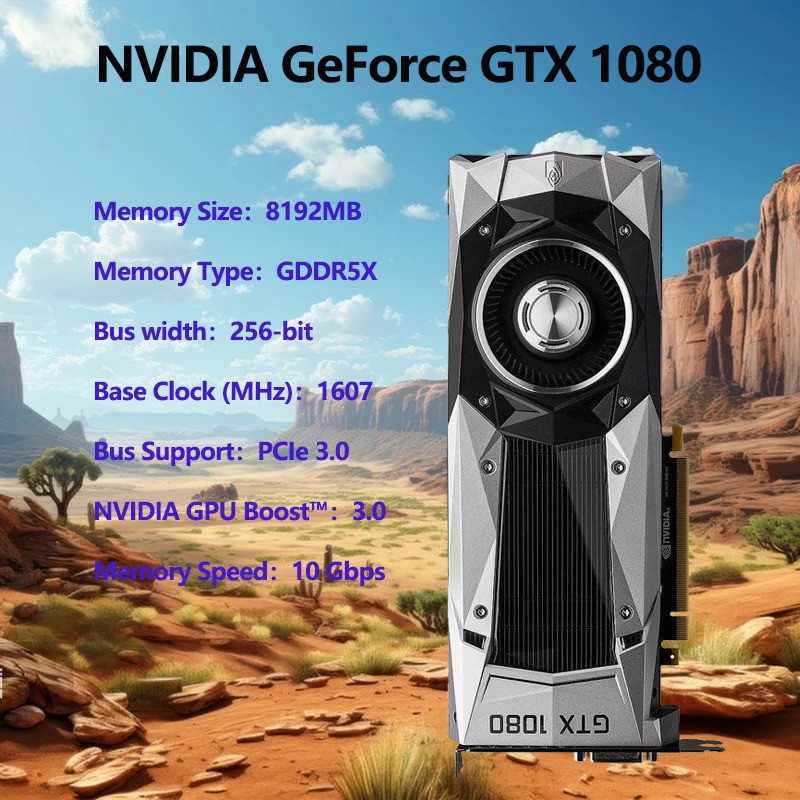 แทบใหม่ การ์ดกราฟิก Nvidia GeForce GTX 1080 GTX 1080Ti 8GB FE Founders ...