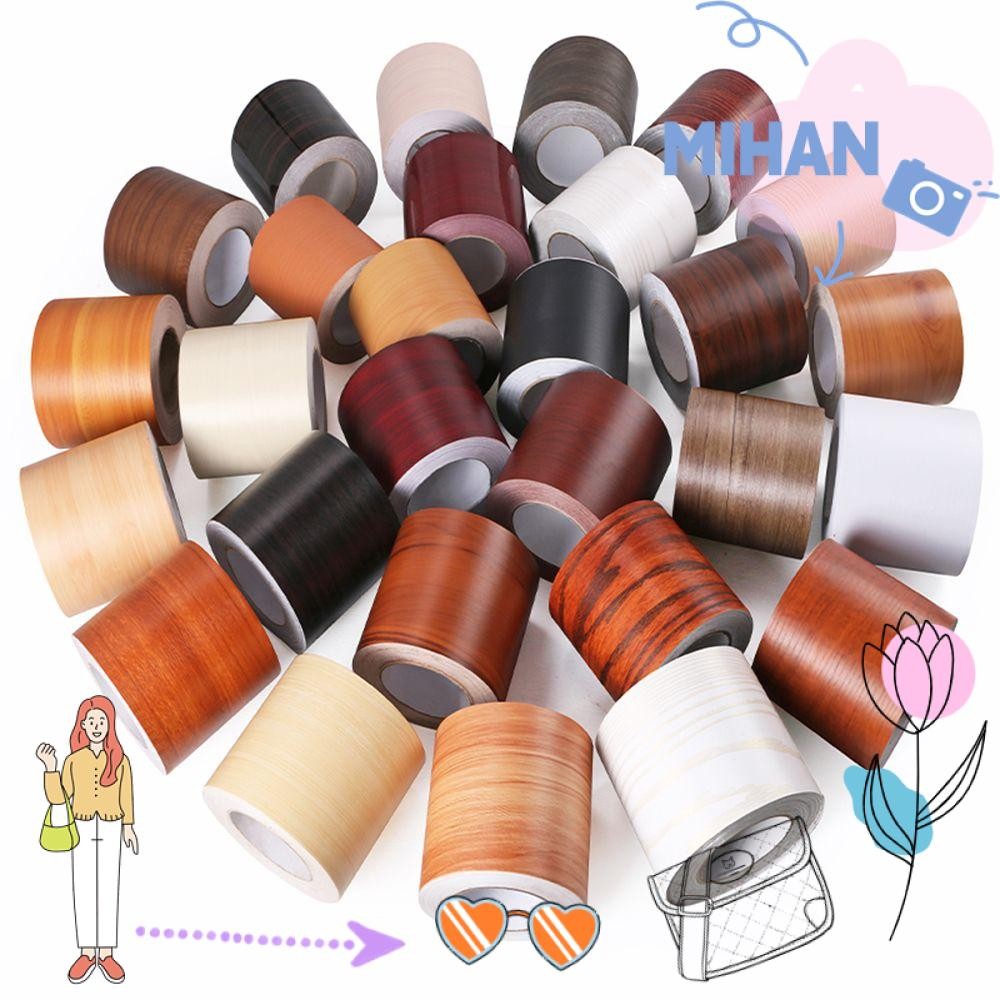 Mh ไม้ PVC Skating Line กันน้ํา Self-กาวสติ๊กเกอร์ขอบผนัง | Shopee Thailand