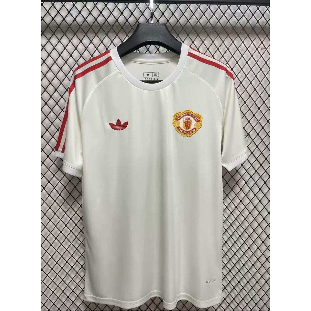 Fan Version 2425 Manchester United White Special Edition Football ...
