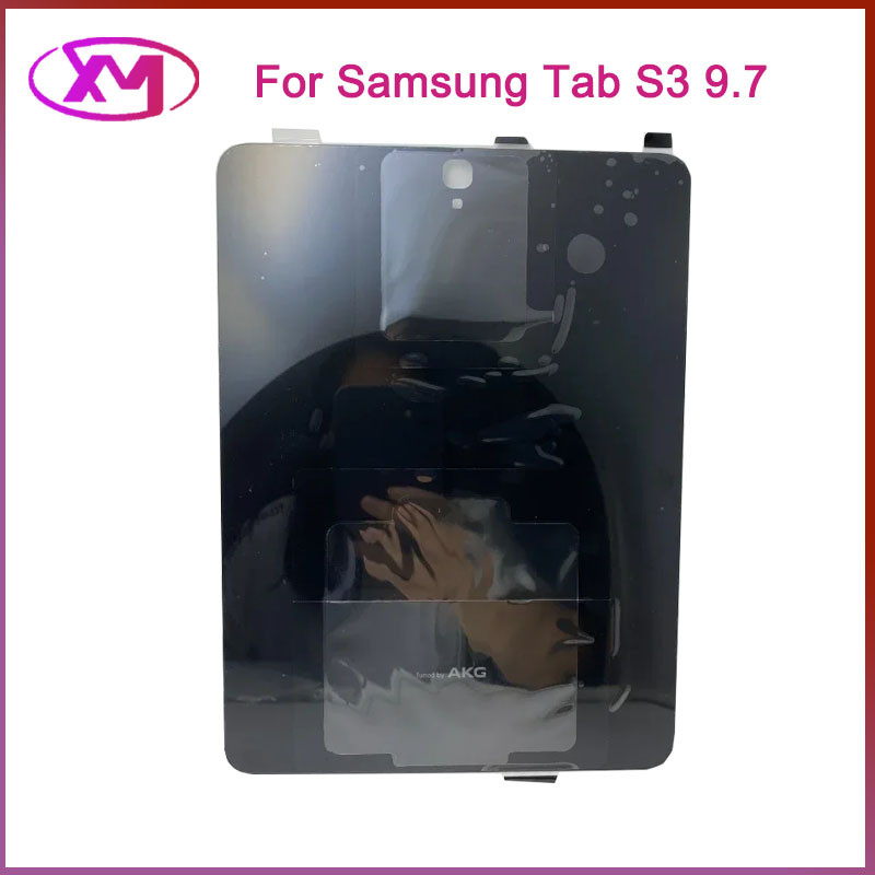 สําหรับ Samsung Galaxy Tab S3 9.7 T825 T820 T827 ฝาหลังแบตเตอรี่แผงกระจกประตู | Shopee Thailand