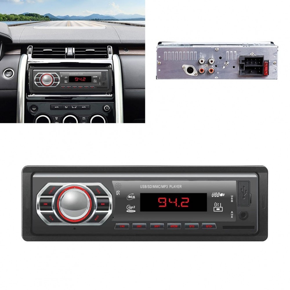 In Dash Digital MP3 Player Featuring พอร์ต USB AUX Input & FM Tunerity ...