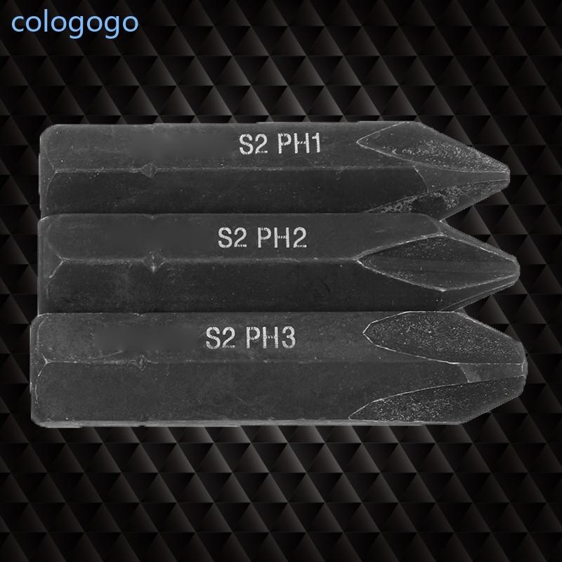 COLO สกรู Bit S2 โลหะผสมเหล็กสกรูผลกระทบบิตความแข็ง Strong Magnetic Bit ...