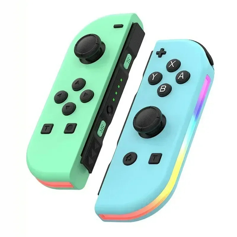 RGB LED SWITCH joypad สำหรับ Nintendo SWITCH OLED Lite l/r Joy ...